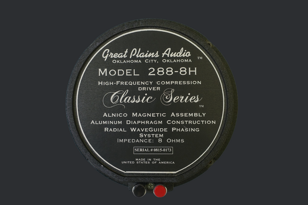 Compression driver Model 288-8/16 (EACH) – Great Plains Acoustics